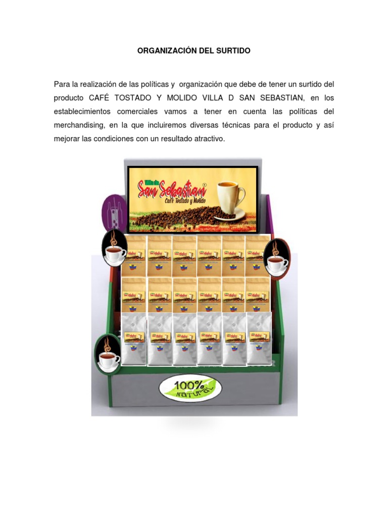 Planificación del Surtido de Café | PDF | Cliente | Producto (Negocio)