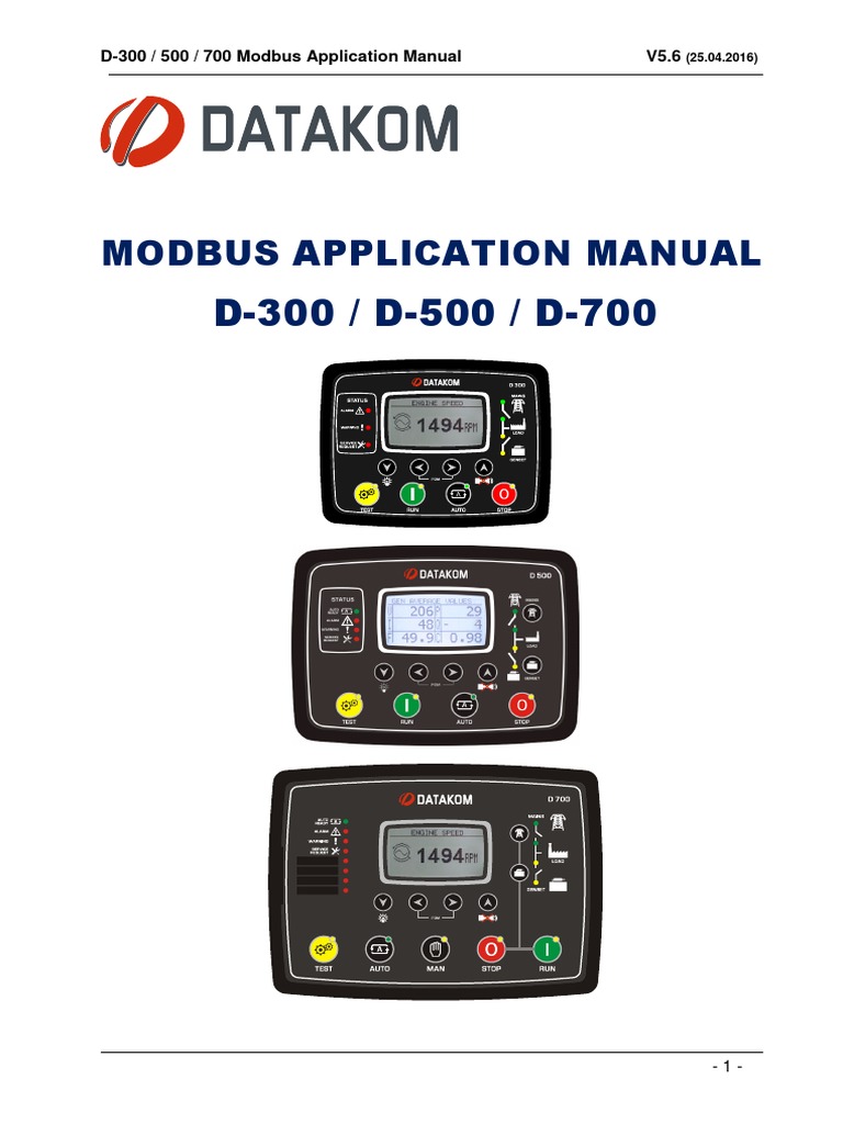 500 Modbus | PDF | Port (Computer Networking) | Byte