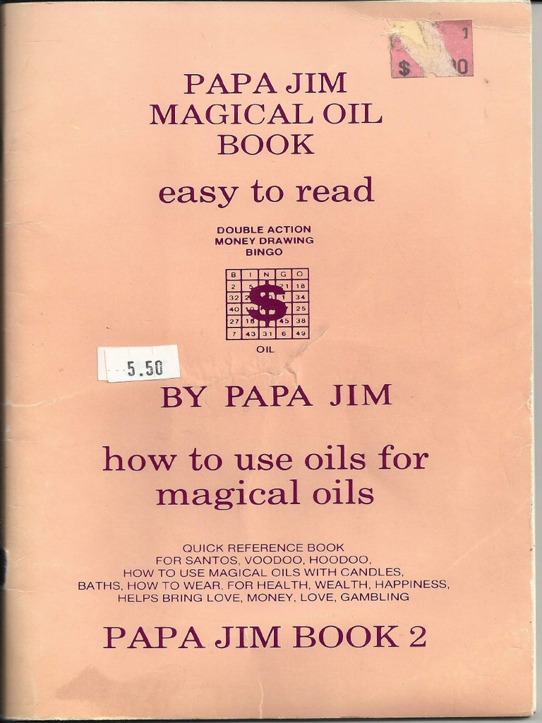 Papa Jim Magical Oil Book N 02 | PDF