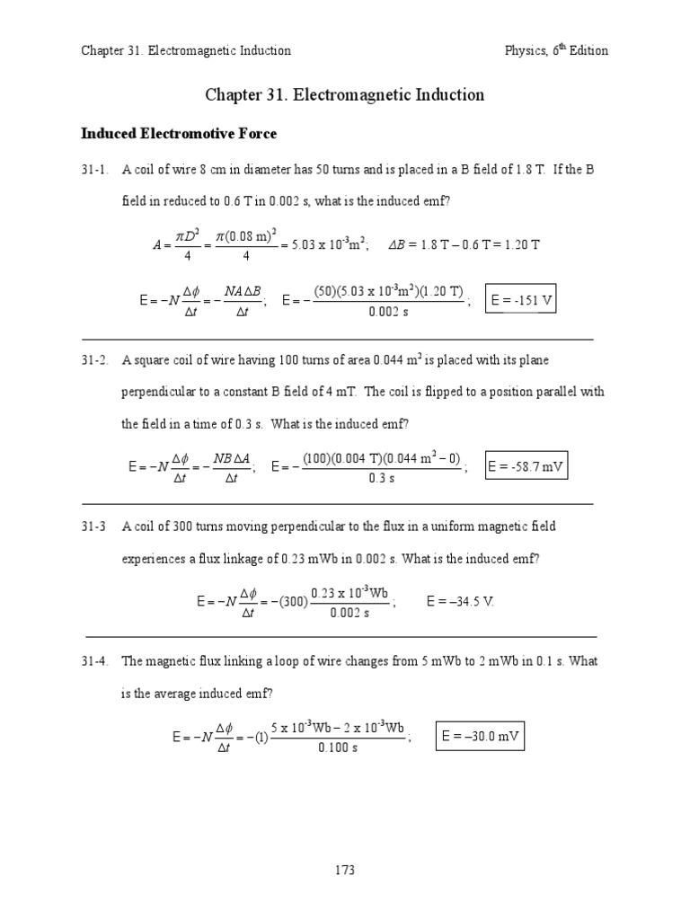 Anschp 31 | PDF | Electromagnetic Induction | Inductor