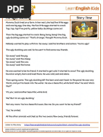 The Ugly Ducklin Drama Script | PDF | Duck