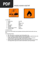 MSDS Aquadest | PDF
