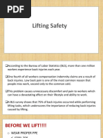 Toolbox Talks Lifting Safety English | PDF | Elevator | Personal Protective Equipment