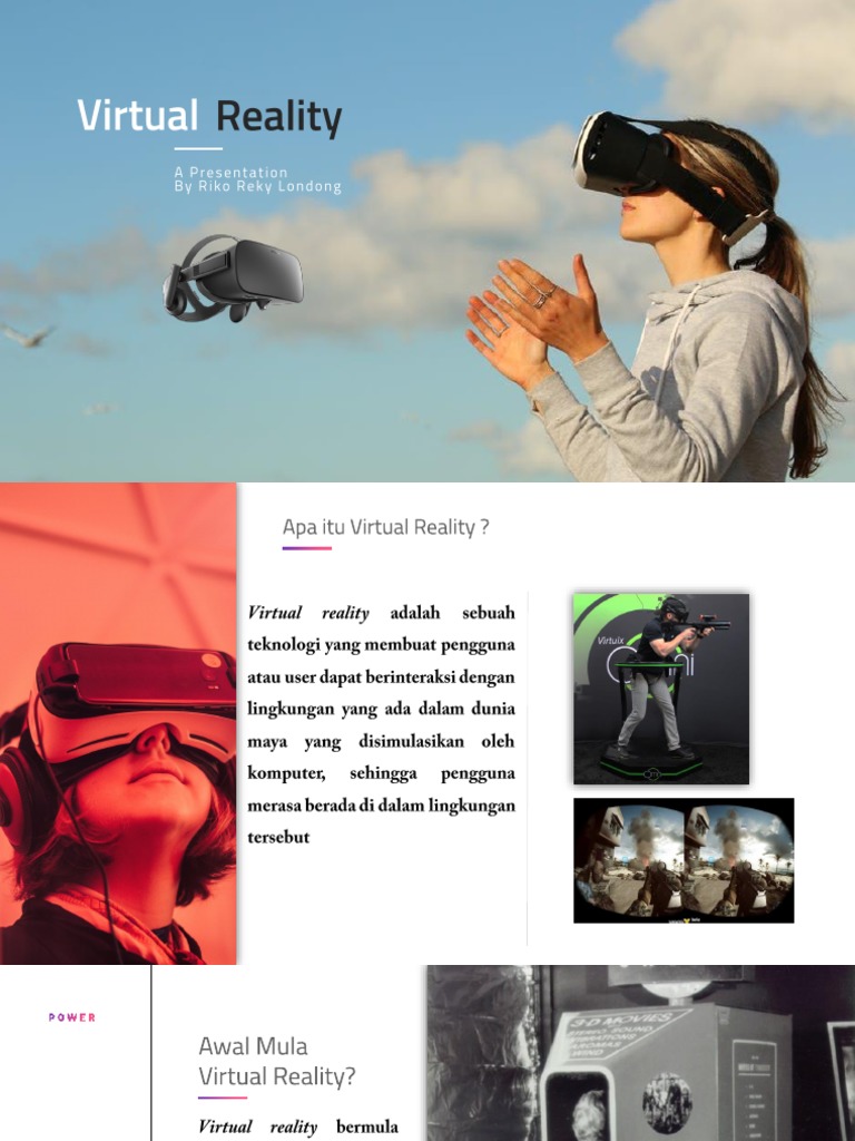 Presentasi Virtual Reality | PDF