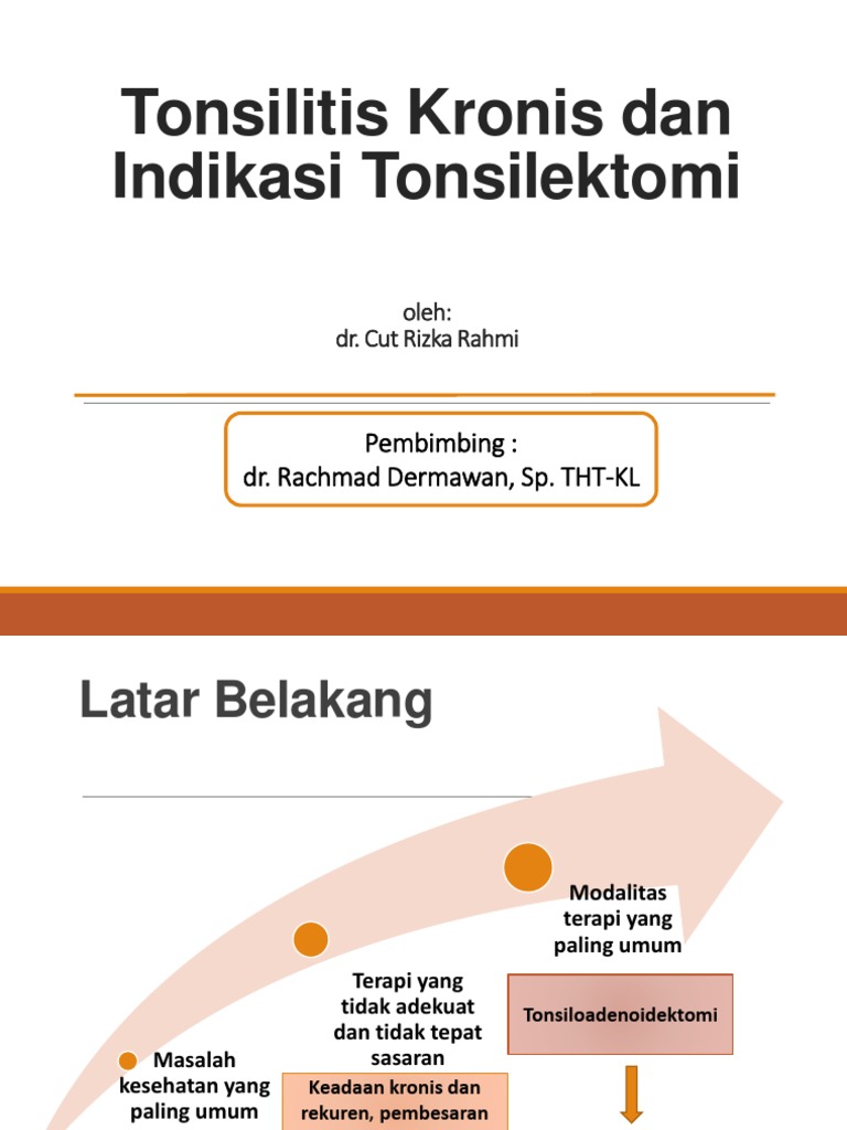 Tonsilitis Kronis | PDF | Pengembangan Diri | Kesehatan Holistik