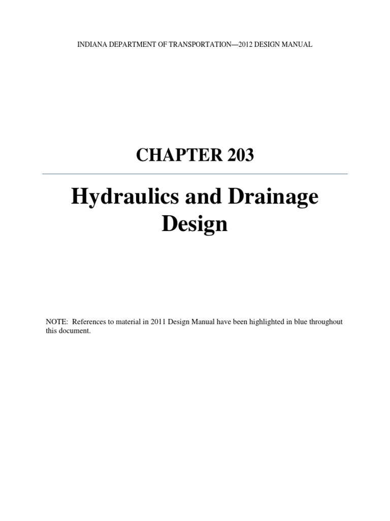 Hydarulics and Drainage Design | PDF | Storm Drain | Pipe (Fluid ...
