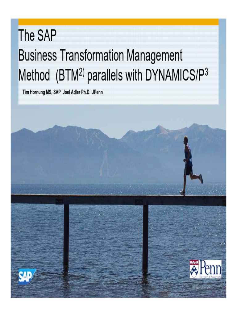 Sap Bts Upenn | PDF | Strategic Management | Business Process