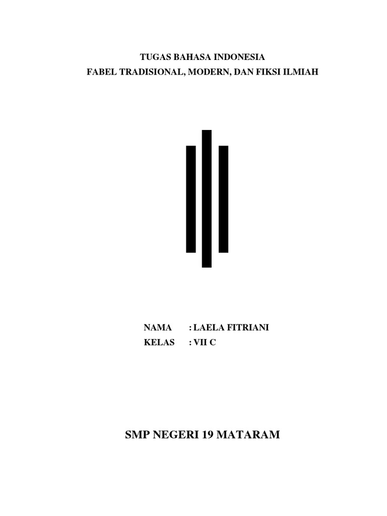 Fabel Modern dan Pesan Moralnya | PDF
