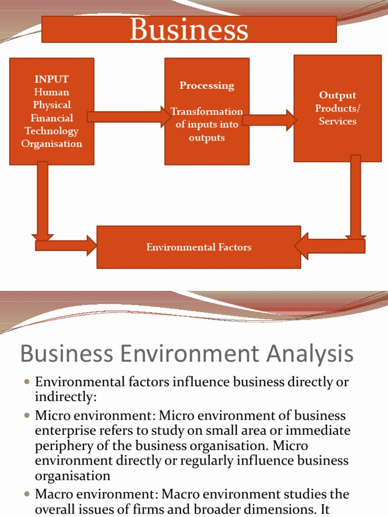 Business Environment Analysis | PDF | Competition | Marketing