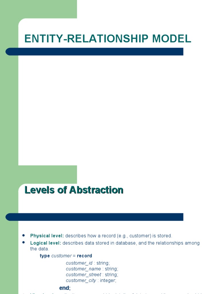 ERModel | PDF | Conceptual Model | Databases