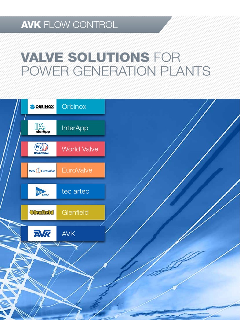 AVK Power Generation | PDF | Valve | Boiler