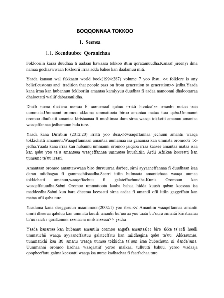 Loomii Talilaa | PDF