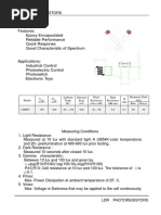 Datasheet Sensor Light Dependent Resistor | PDF | Resistor | Electrical ...