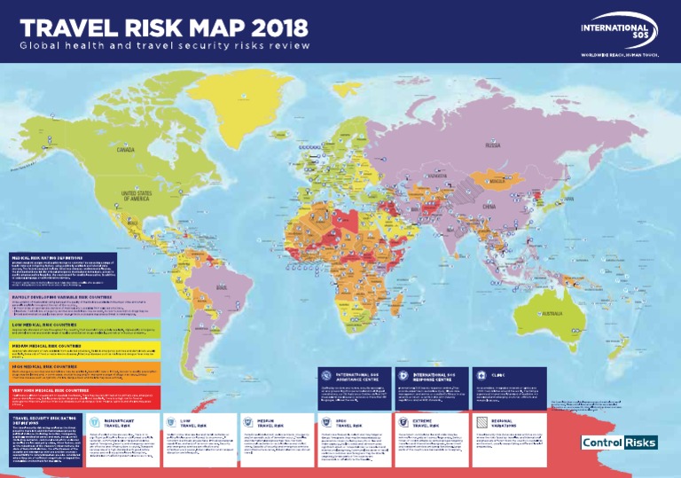 Travel Risk Map 2018 | PDF
