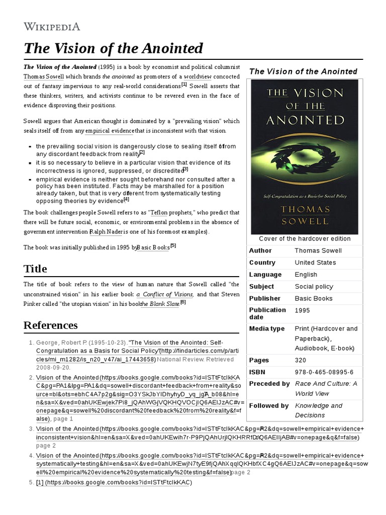The Vision of The Anointed | PDF | Books | Science