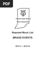 UIL Prescribed Music List 2024-25 | PDF