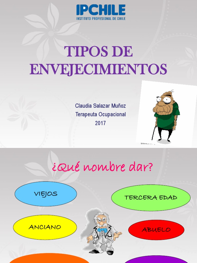 Tipos de Envejecimiento