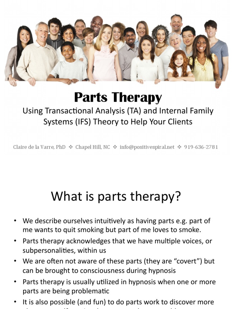 Parts Therapy Slide | PDF | Gestalt Therapy | Psychoanalysis