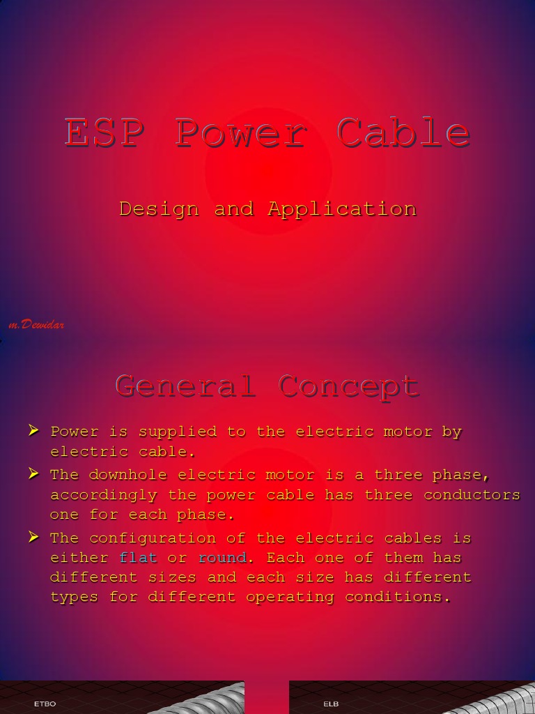 Part-04 05 ESP Cables | PDF | Insulator (Electricity) | Electromagnetism