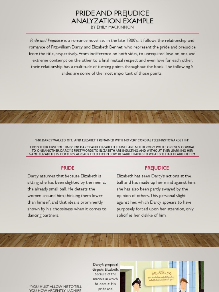 Pride and Prejudice Presentation | PDF | Mr. Darcy | Pride And Prejudice