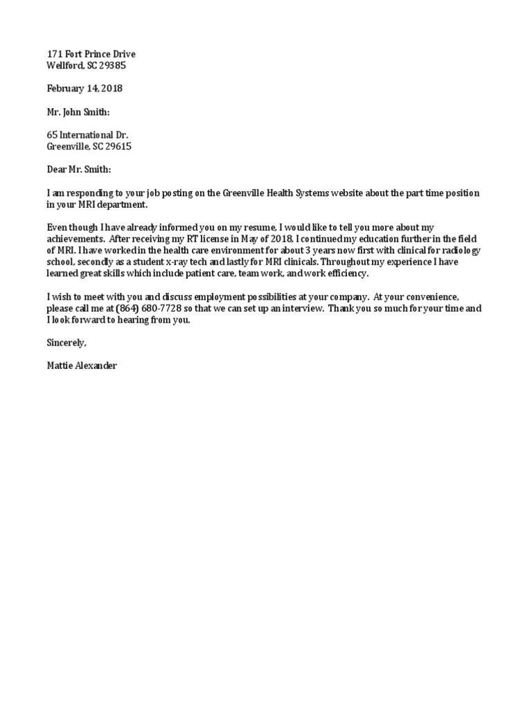 Resume Mattie Mri | PDF | Radiology | Medical Equipment