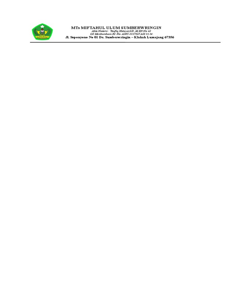 PP - Raudlatul Ulum | PDF