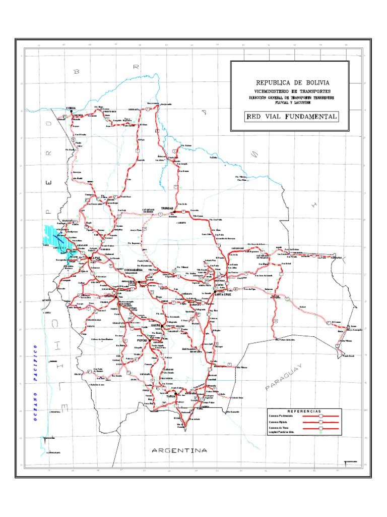 Mapa Vial Bolivia | PDF