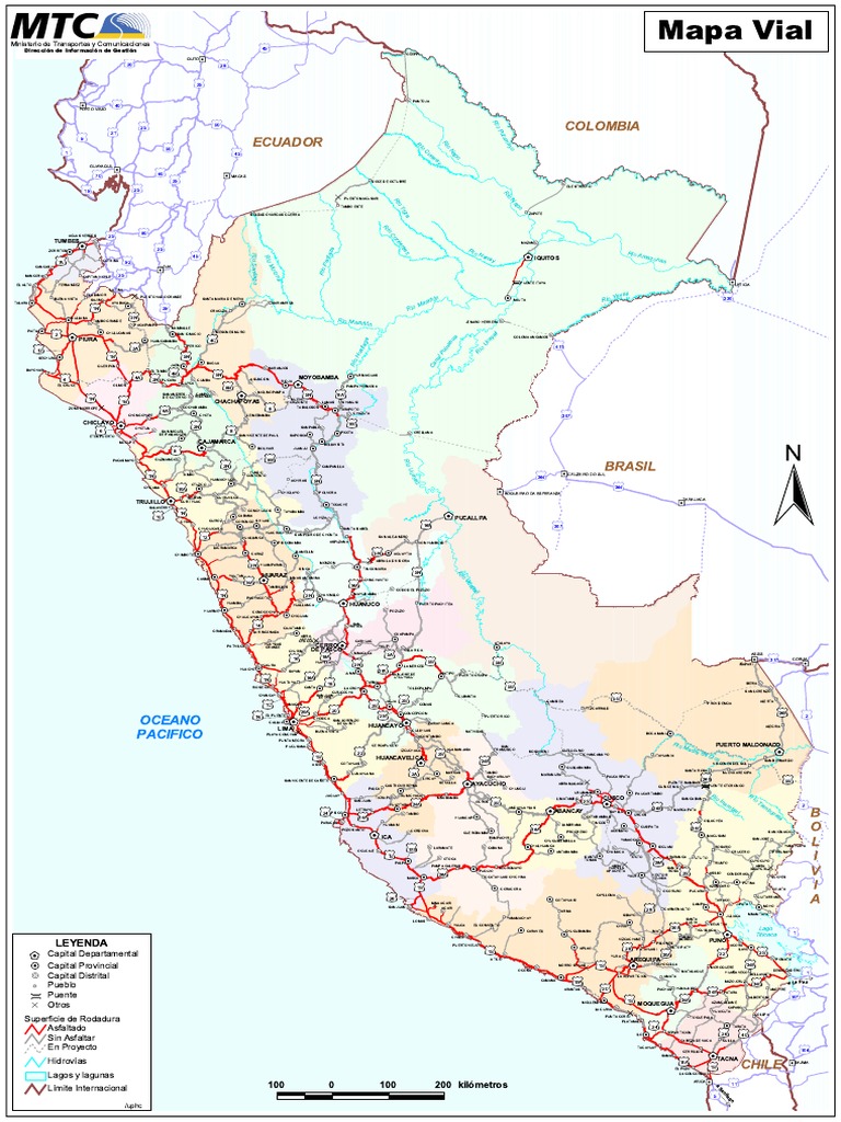 Mapa Vial Peru | PDF