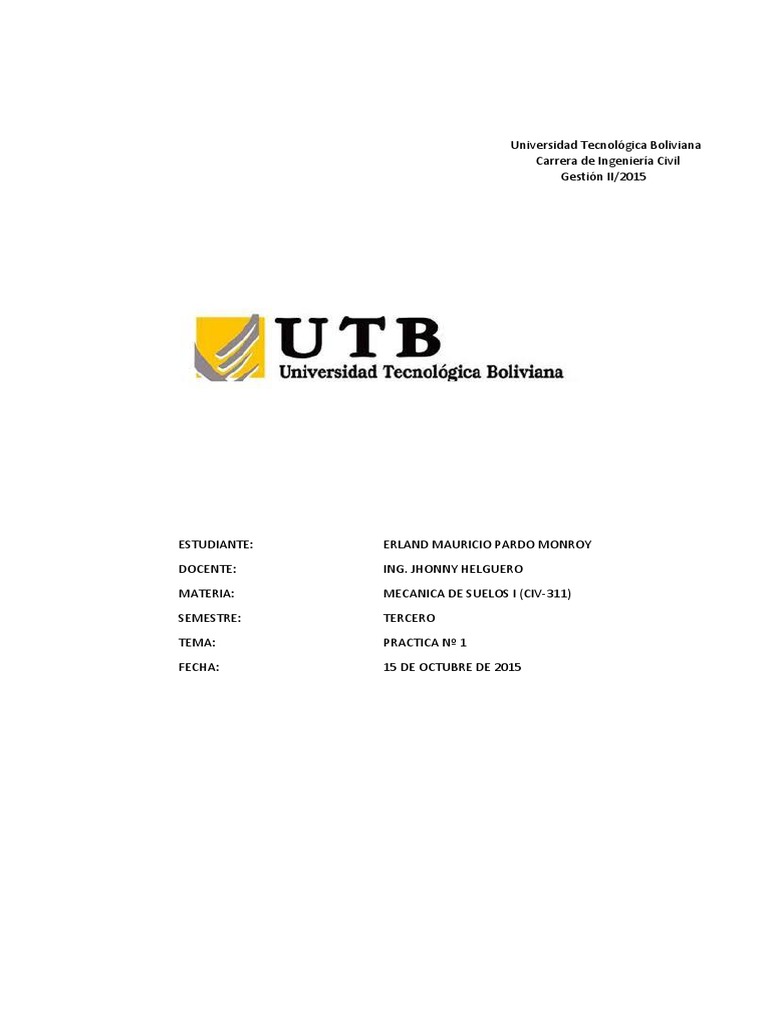 3º Practica | PDF | Suelo | Materiales naturales