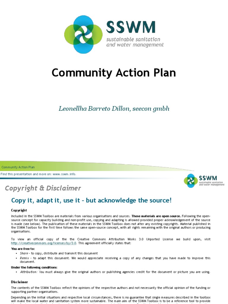 BARRETO-DILLON 2010 Community Action Plan Sample | PDF | Community ...
