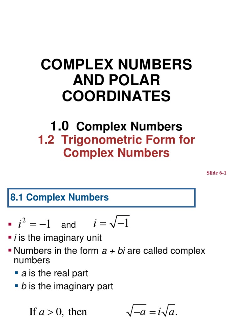 Chapter 8 | PDF | Complex Number | Sine
