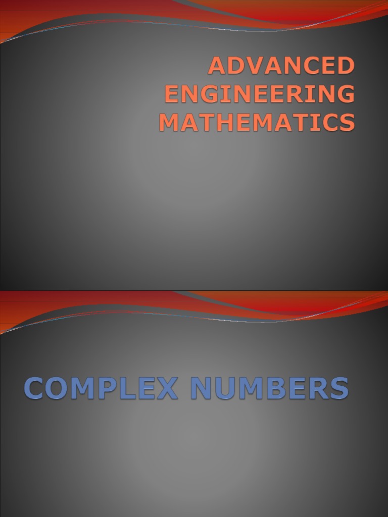 Advanced Engineering Mathematics | PDF