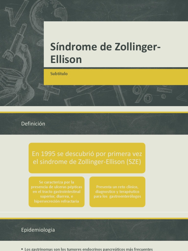 Síndrome de Zollinger- Ellison | Especialidades Medicas | Medicina ...