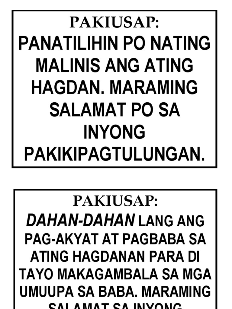 PAKIUSAP Quiricada | PDF
