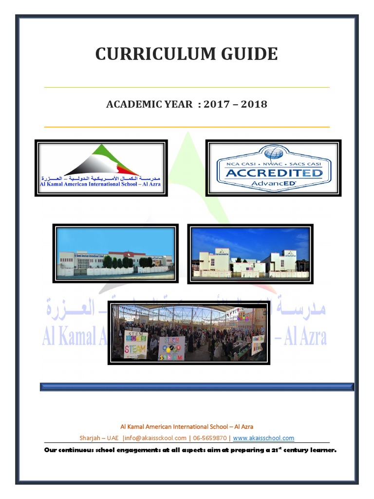 Curriculum Guide | PDF | Project Based Learning | Curriculum