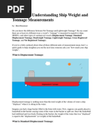 Stowage Factor Conversion Table | PDF | Nature