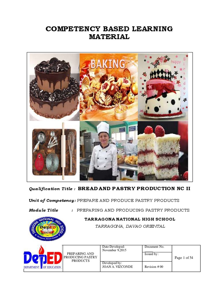 CBLM Coc2 #2 | PDF | Cakes | Custard