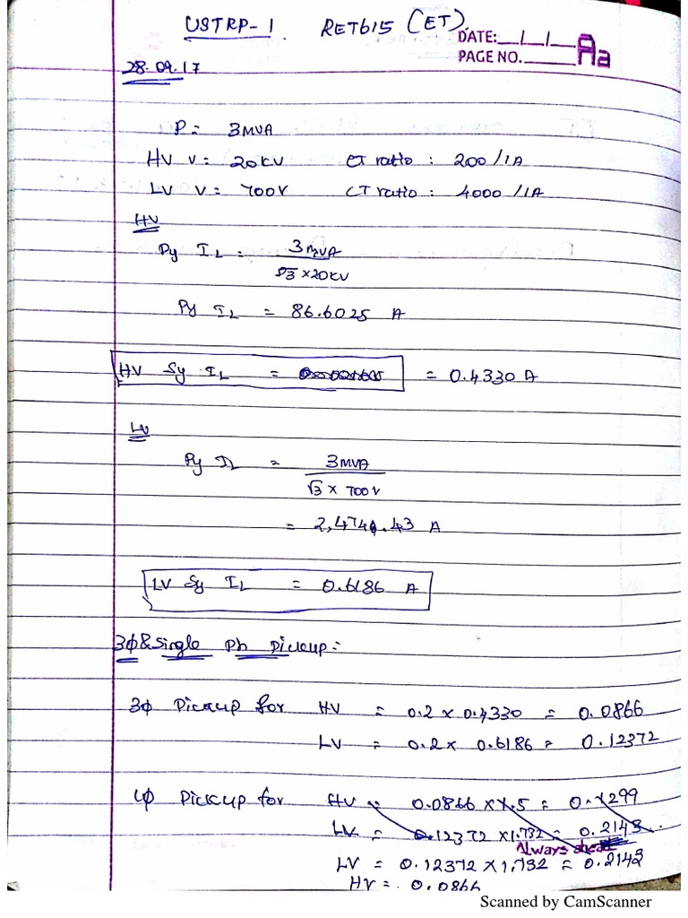 RET 615 Field Test Report | PDF