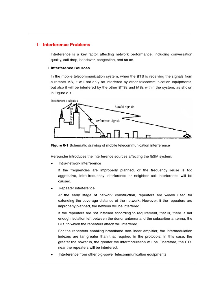 Op Tim Ization Pdf Cellular Network Electromagnetic Interference
