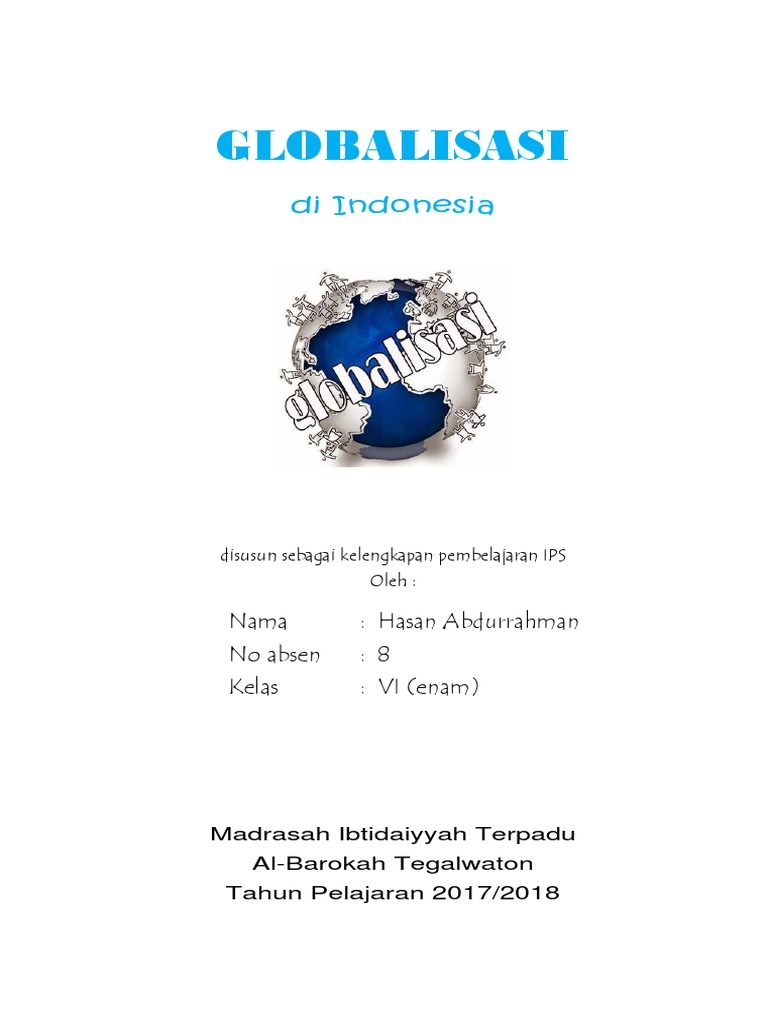 Kliping Globalisasi untuk IPS Kelas 6 | PDF | Politik | Ilmu Sosial