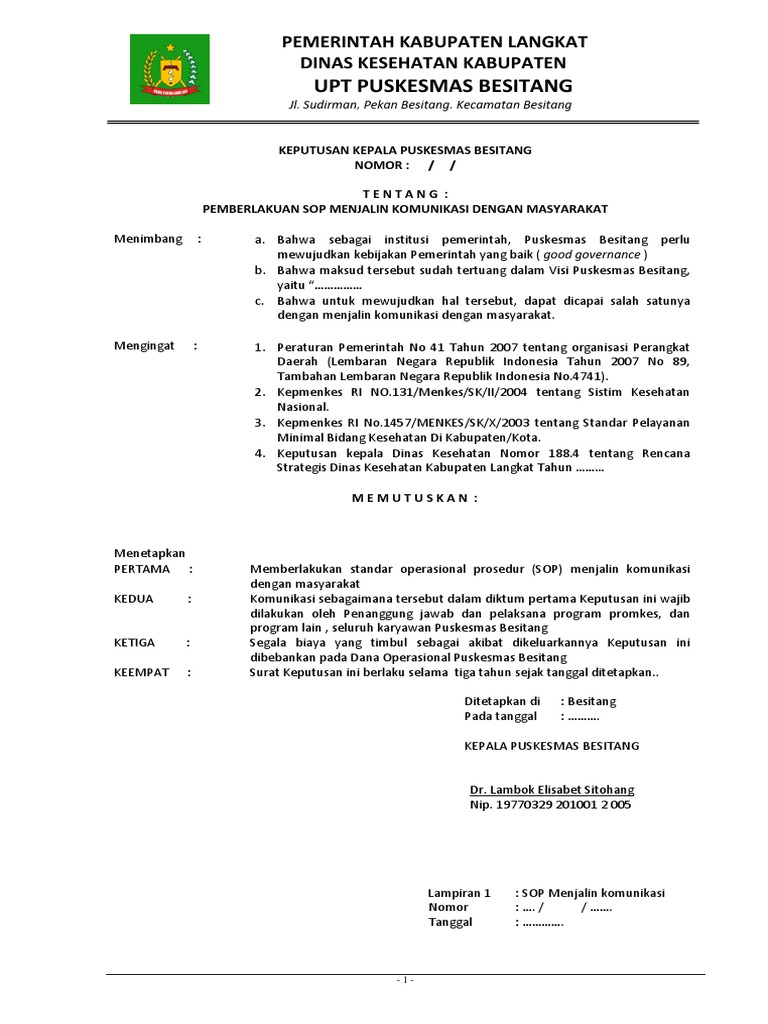 SK Kapus Besitang | PDF