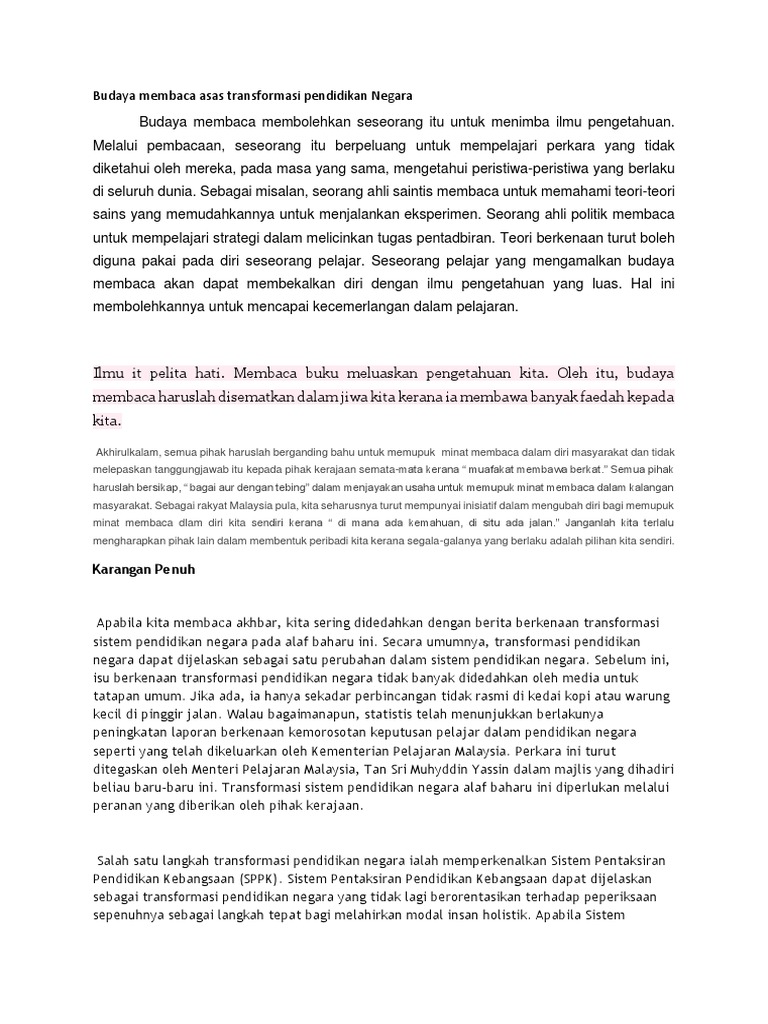 Karangan Pidato | PDF