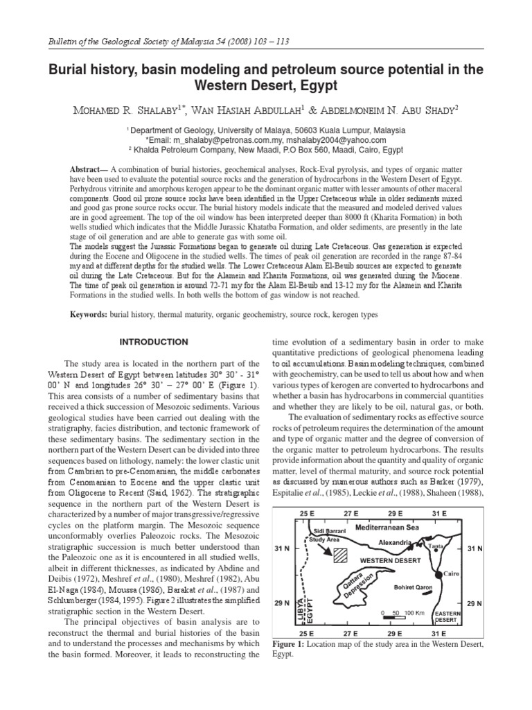 Basin Modeling | Download Free PDF | Petroleum | Sedimentary Rock