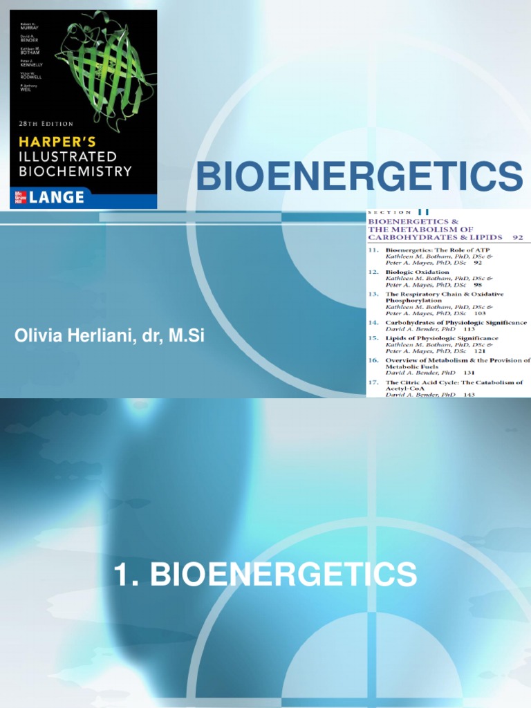 Biokim - Bioenergitika | PDF | Adenosine Triphosphate | Electron ...