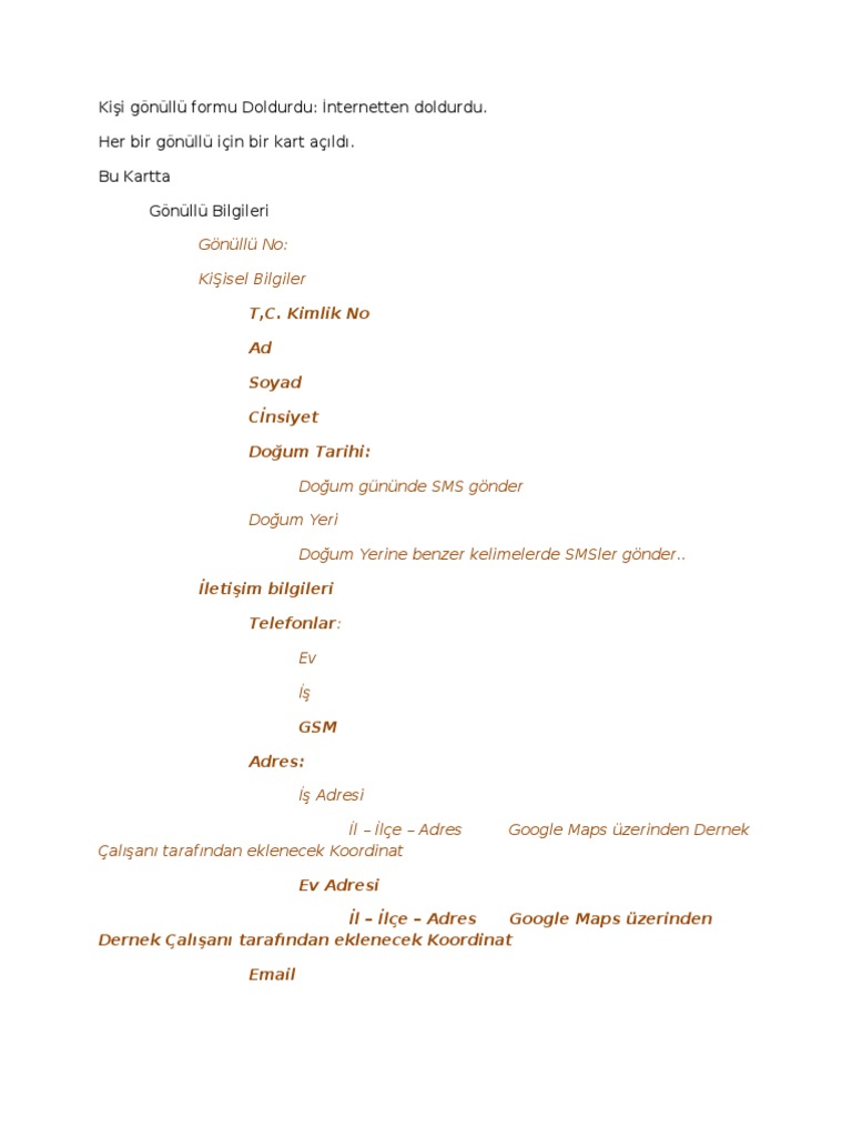 Örnek Senaryo | PDF