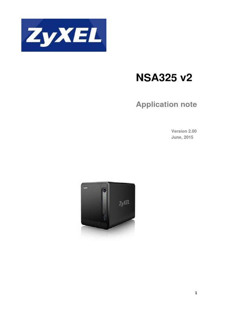 NSA325 Application Note Guide | PDF | Word Press | Computer File