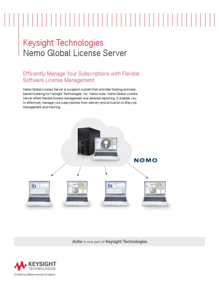 Keysight Technologies: Nemo Global License Server | PDF | License ...