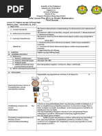 7E'S DLP in Math | PDF | Shape | Lesson Plan
