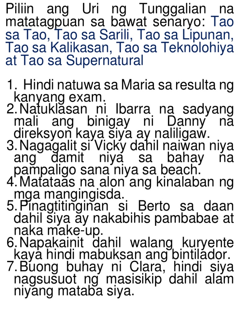 Quiz Tunggalian | PDF