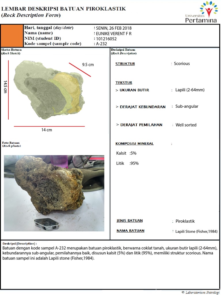 Batuan Piroklastik-A232 | PDF